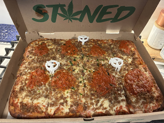 Stoned Pizza Menu | Marijuana-Infused Pizzas, Finger Foods & Desserts ...